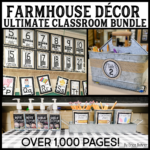 Farmhouse Style Classroom Decor