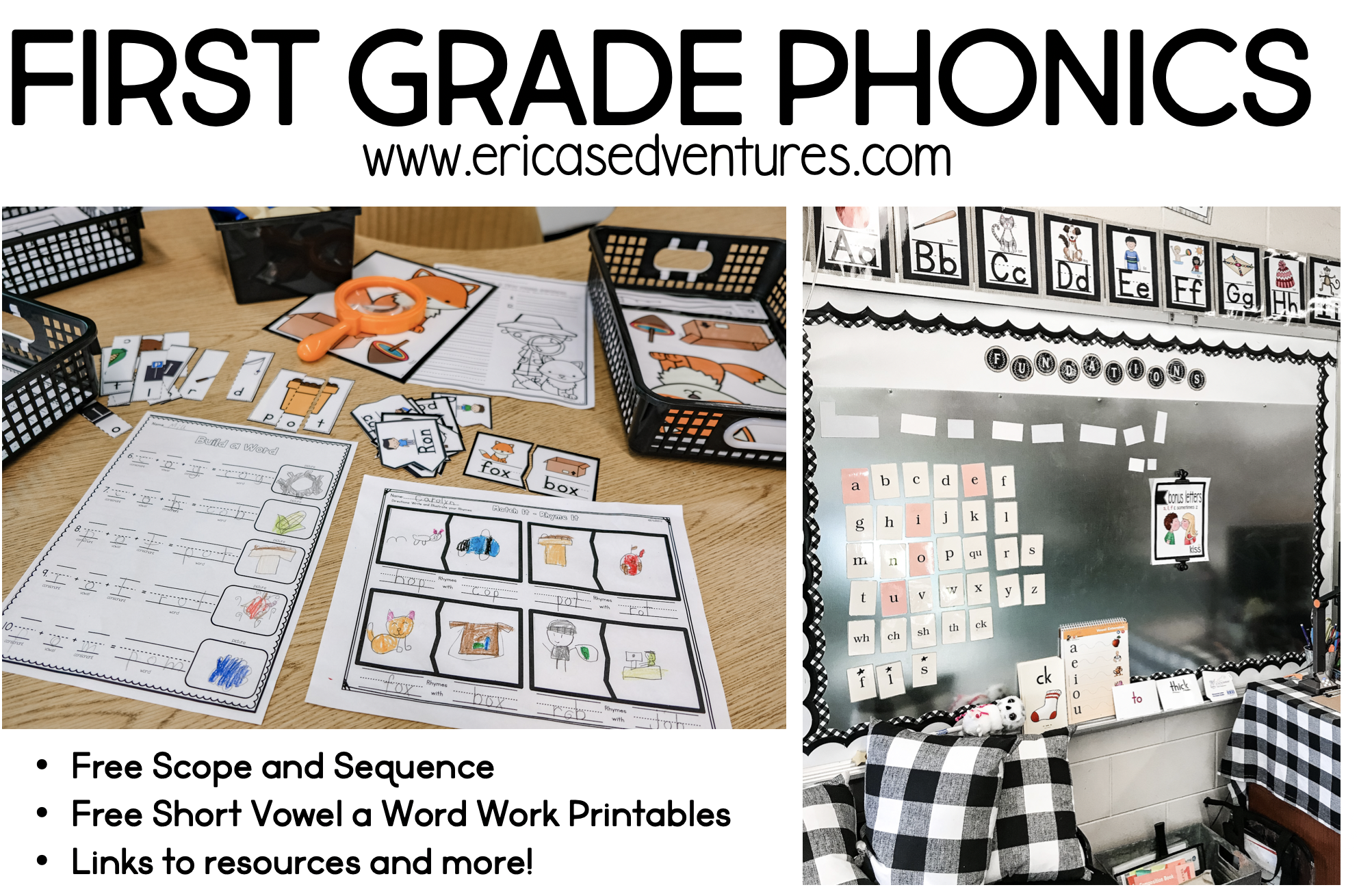 First Grade Phonics