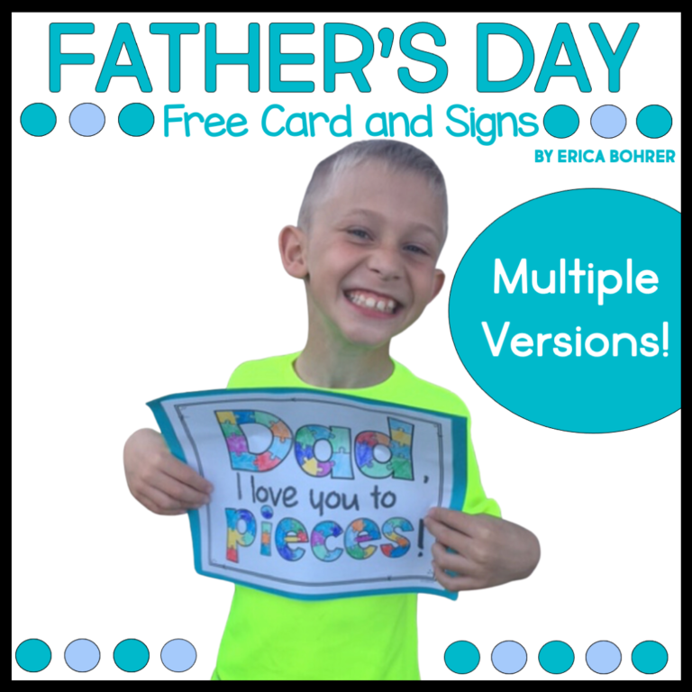 Father’s Day Classroom Ideas