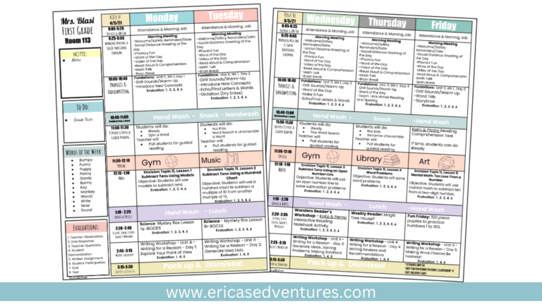 Teacher’s Digital Plan Book and More!