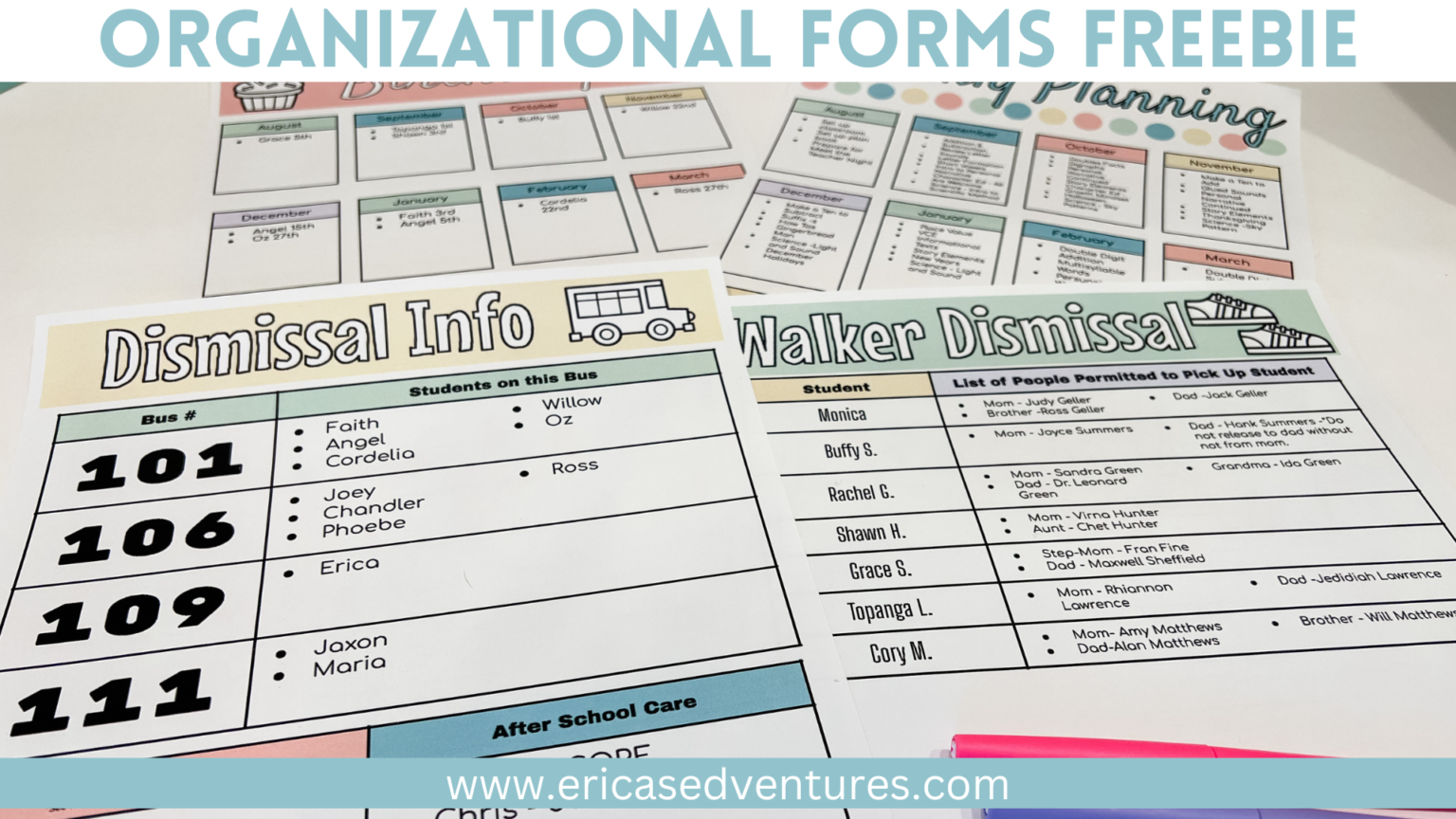 Teacher’s Digital Plan Book and More!