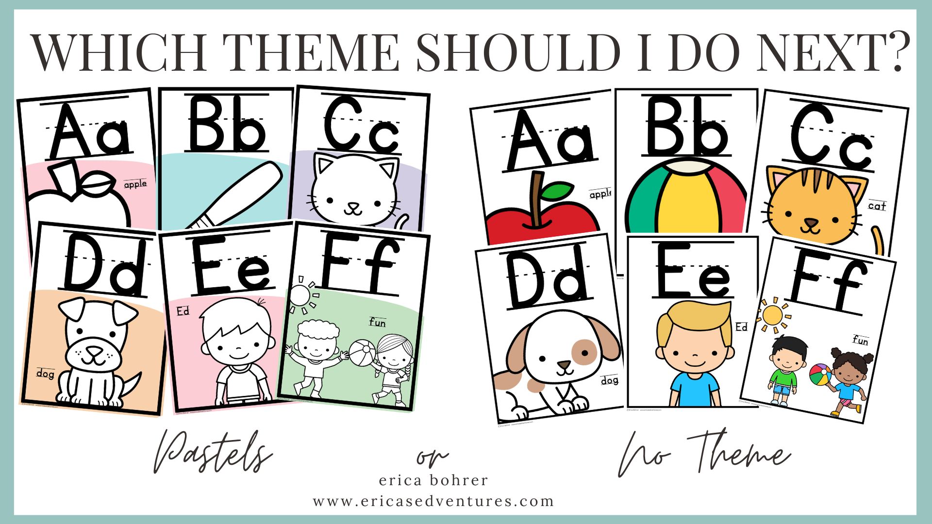 My Classroom Decor Through the Years