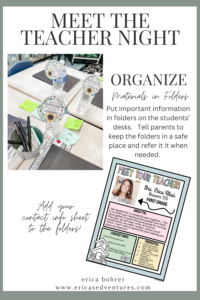 Meet the Teacher Night Ideas, Freebies, and More!